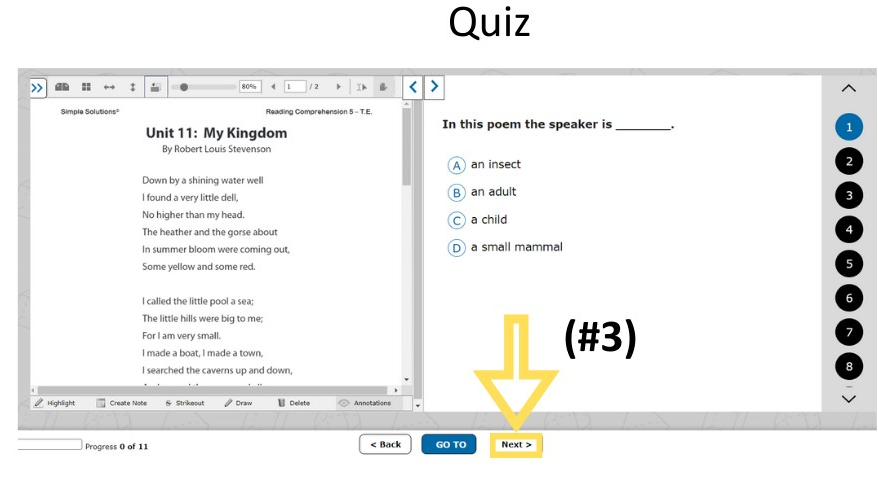 How Students Access and Take a Quiz: 2025–26 School Year